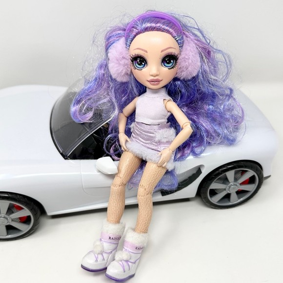 Toys | Rainbow High Violet Willow Winter Break Doll Purple | Poshmark